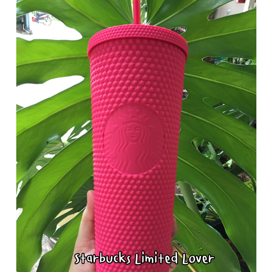 🎯Starbucks Indonesia Ruby Studded Cold cup 2021 แก้วสตาร์บัคส์หนาม แก้ว ...