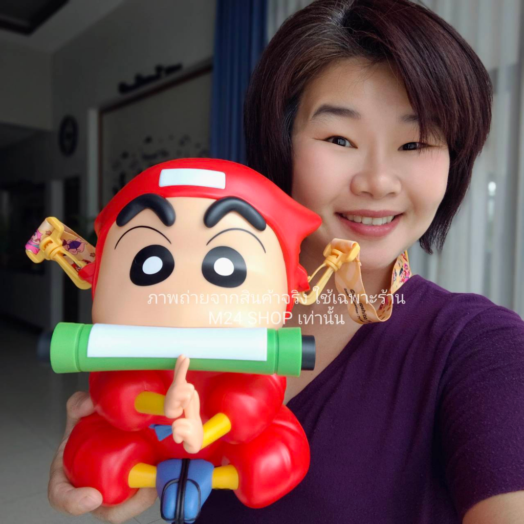 (1 ใบ) ถังป๊อบคอร์น ชินจัง นินจา บัคเก็ต ของสะสม โรงหนัง เมเจอร์ major ...