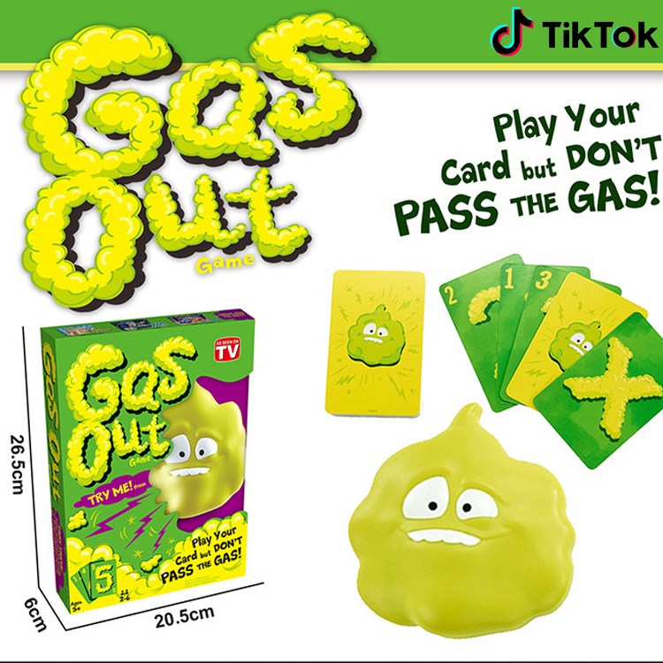 ผลิตภัณฑ์ใหม่ของเล่นระเบิดตด บอร์ดเกม การ์ดเกม Gas Out Game - เกมตด ...