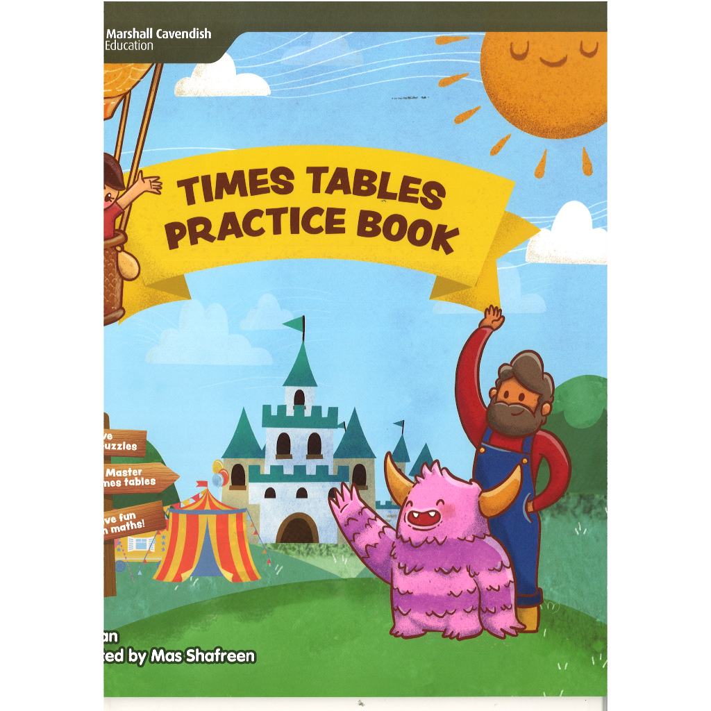 Times Tables Practice Book (พร้อมเฉลยในเล่ม) | Shopee Thailand
