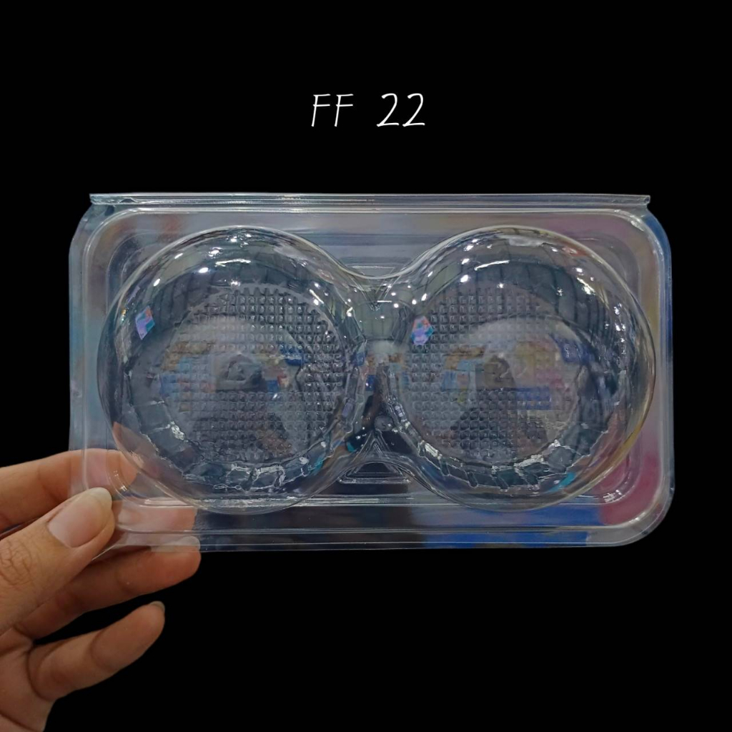 FF22 FF-22 FF 22 (50ชุด/แพค) ปุุยฝ้าย 2 หลุม ฝาล็อค | Shopee Thailand