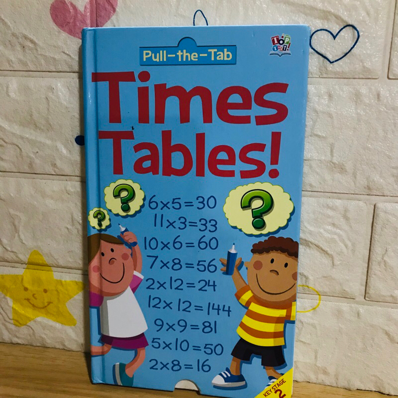 รวมปก Pull-the-tab TIMES TABLES Book-bd1 | Shopee Thailand