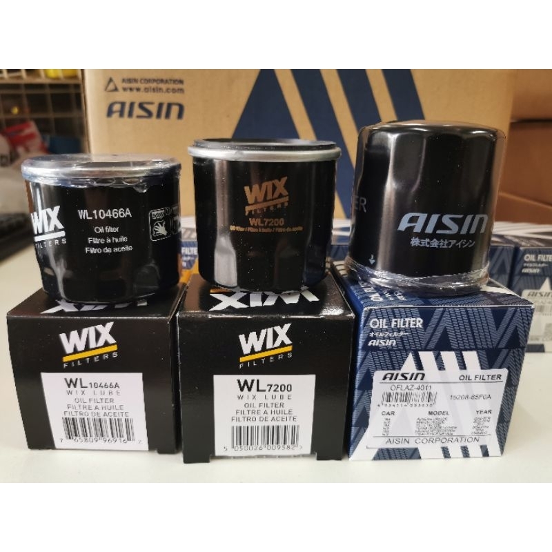 กรองน้ำมันเครื่อง WIX & AISIN สำหรับForza,ADV และ Bigbike | Shopee Thailand