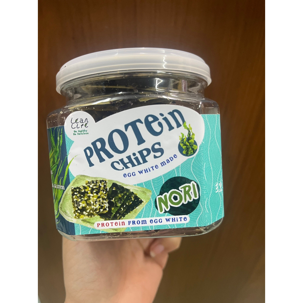 ขนมคลีน Protein chip Leanlife ลีนไลฟ์ โปรตีนแผ่น อร่อยมาก บางกรอบ ขนม ...