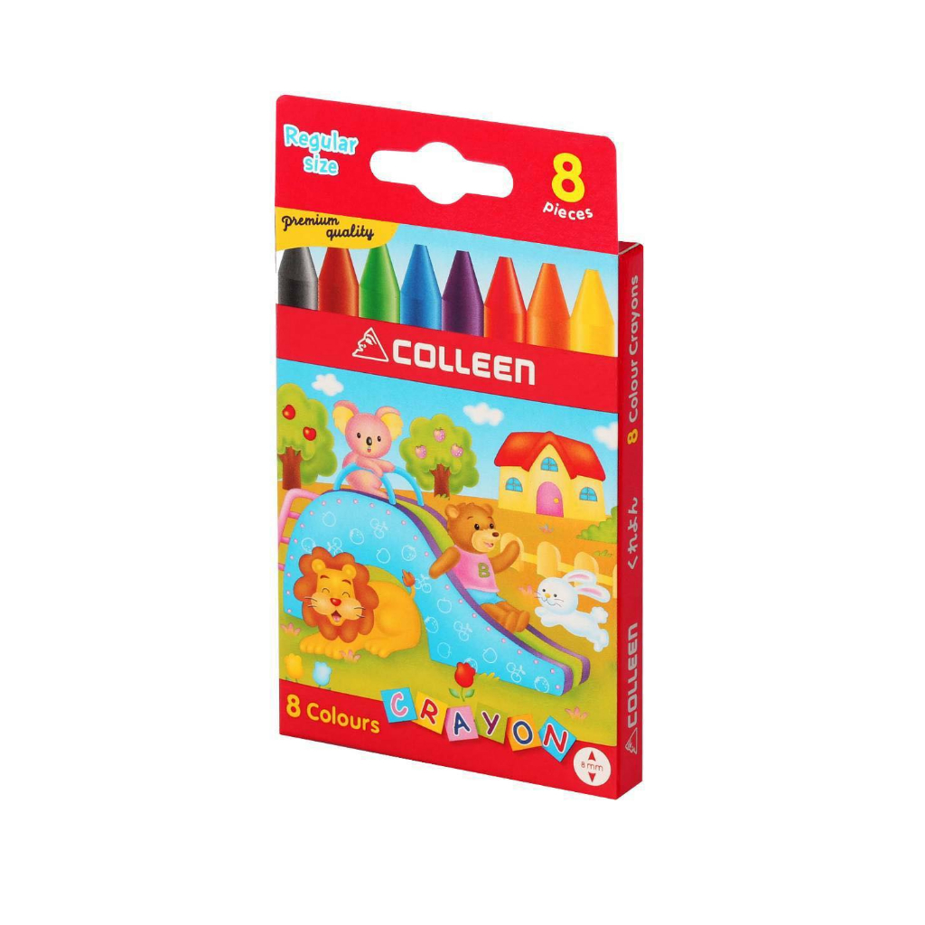 COLLEEN CRAYON ดินสอสีเทียนสำหรับวาดรูปและระบายสี | Shopee Thailand