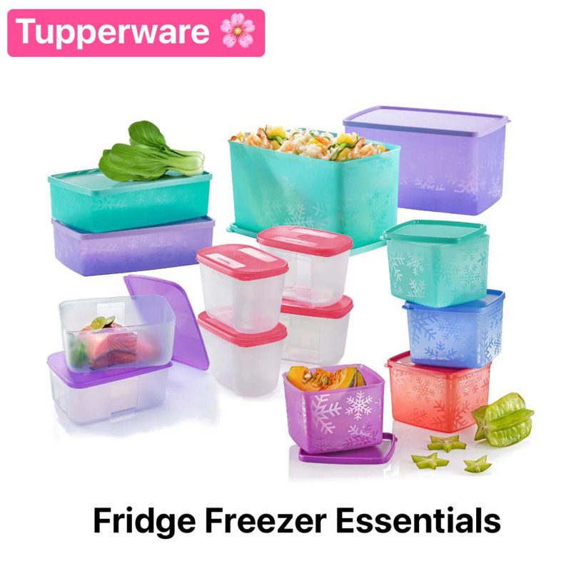 ชุดแช่เย็น แช่เเข็งอาหาร Tupperware รุ่น Fridge Freezer Essentials ...