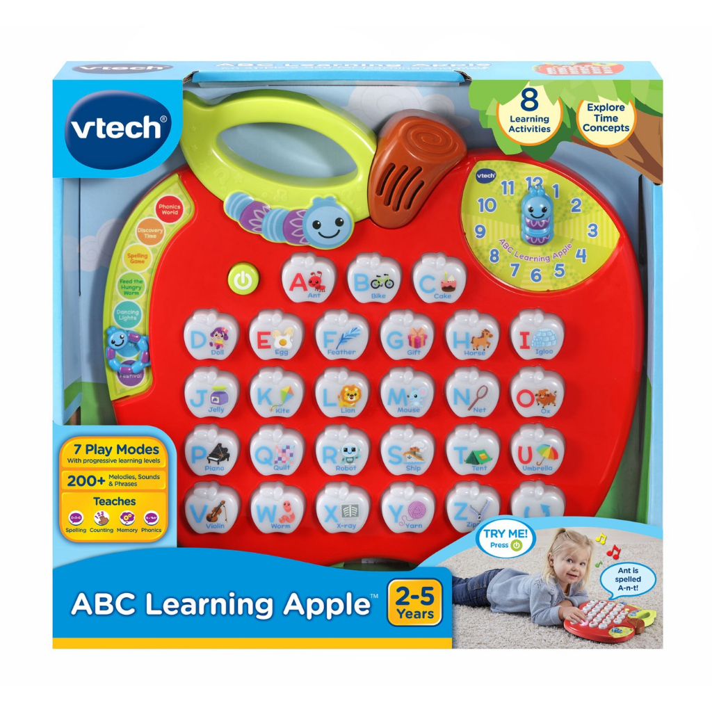 Vtech Abc Learning Apple ของเล่นเด็กของเล่นฝึกออกเสียง | Shopee Thailand