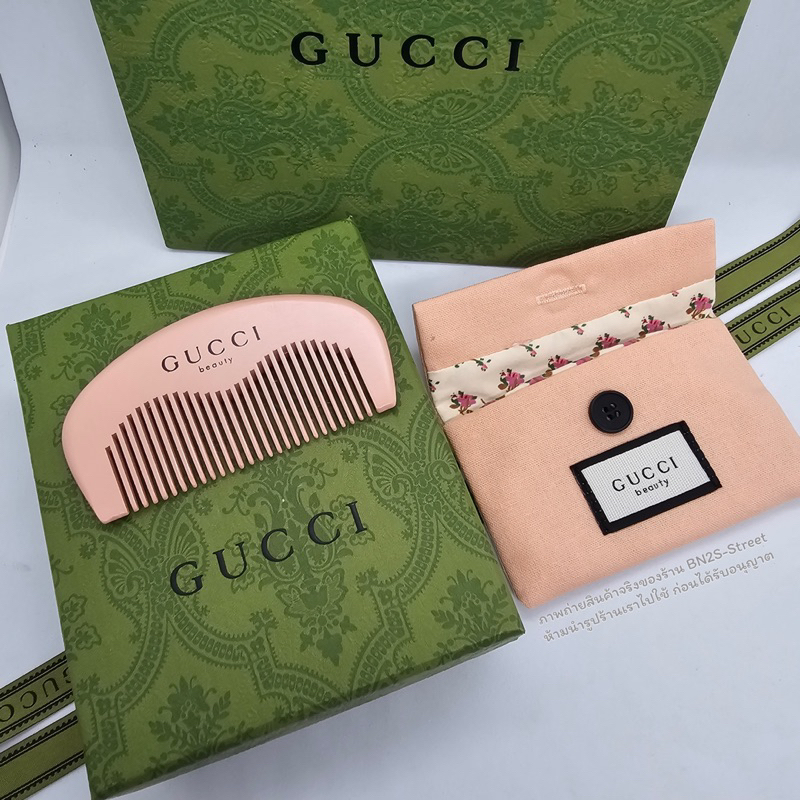 Gucci Beauty Pochette & Comb Set หวี พร้อมถุงผ้า จากแบรนด์กุชชี่ บิวตี้ ...