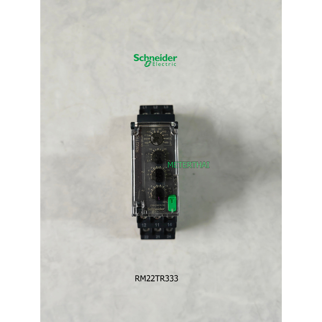Schneider Electric RM22TR33 Three Phase Control Relay รีเลย์ควบคุม 3AC ...