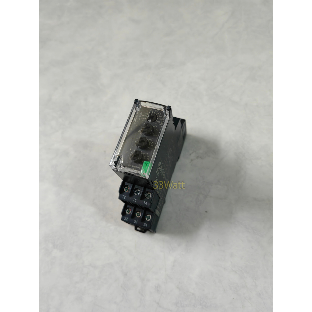 ชไนเดอร์ อิเล็คทริค RM22TR333 Three Phase Control Relay รีเลย์ควบคุม ...
