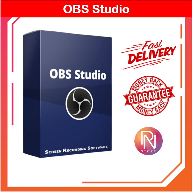 OBS Studio 29 | For Win & Mac [ M1/M2 , Intel ] | Working 100% | Shopee Thailand