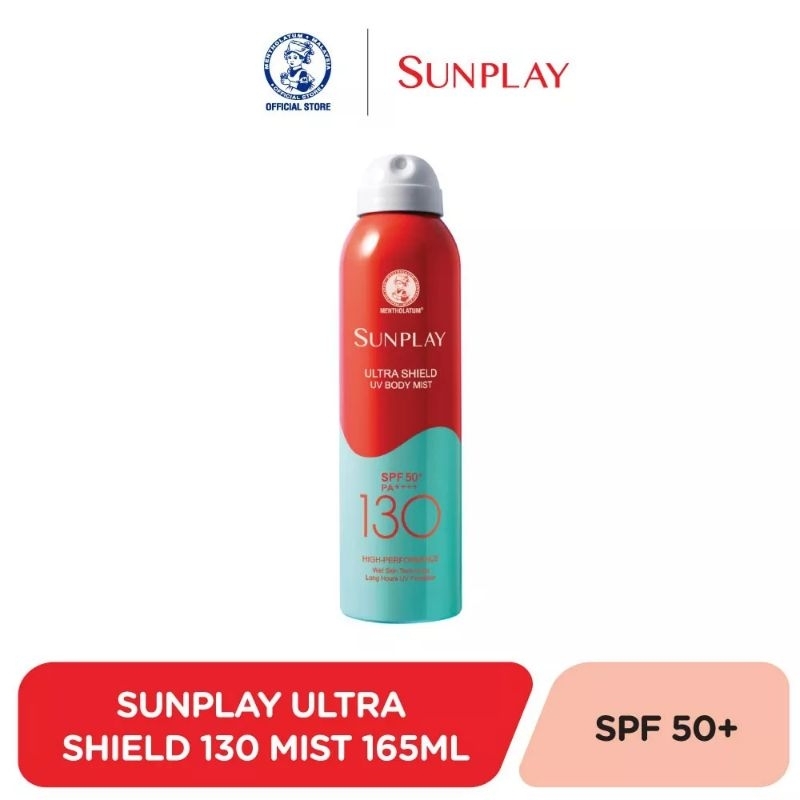 Sunplay Ultra Shield 130 Mist 165ml SPF50++ สเปรย์กันแดด Sunplay SPF 130 ขนาด สำหรับกิจกรรมทาง ...