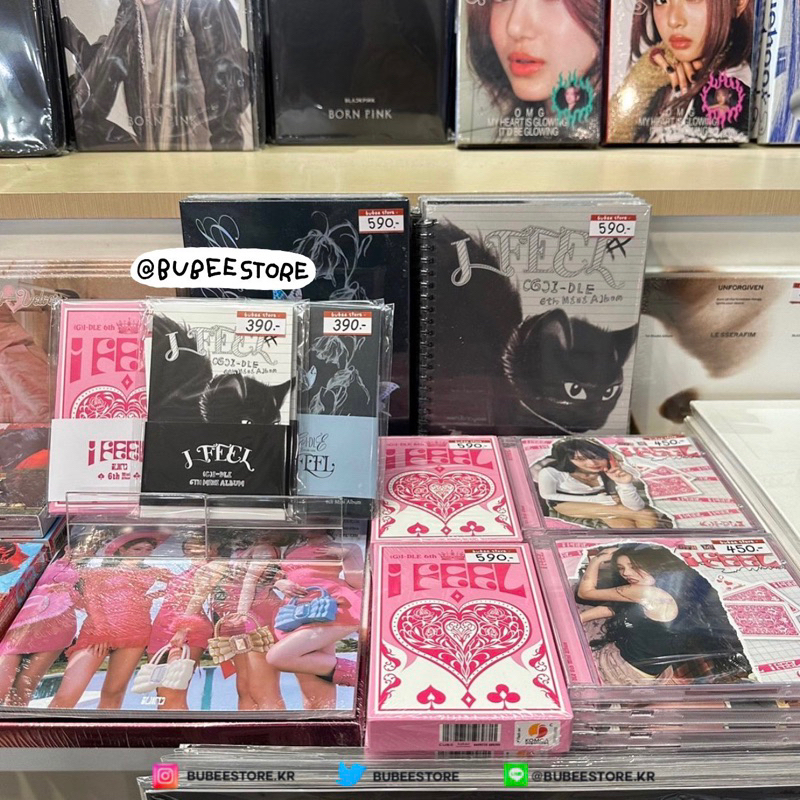 พร้อมส่ง อัลบั้ม (G)I-DLE - 6th Mini Album [I feel] | Shopee Thailand