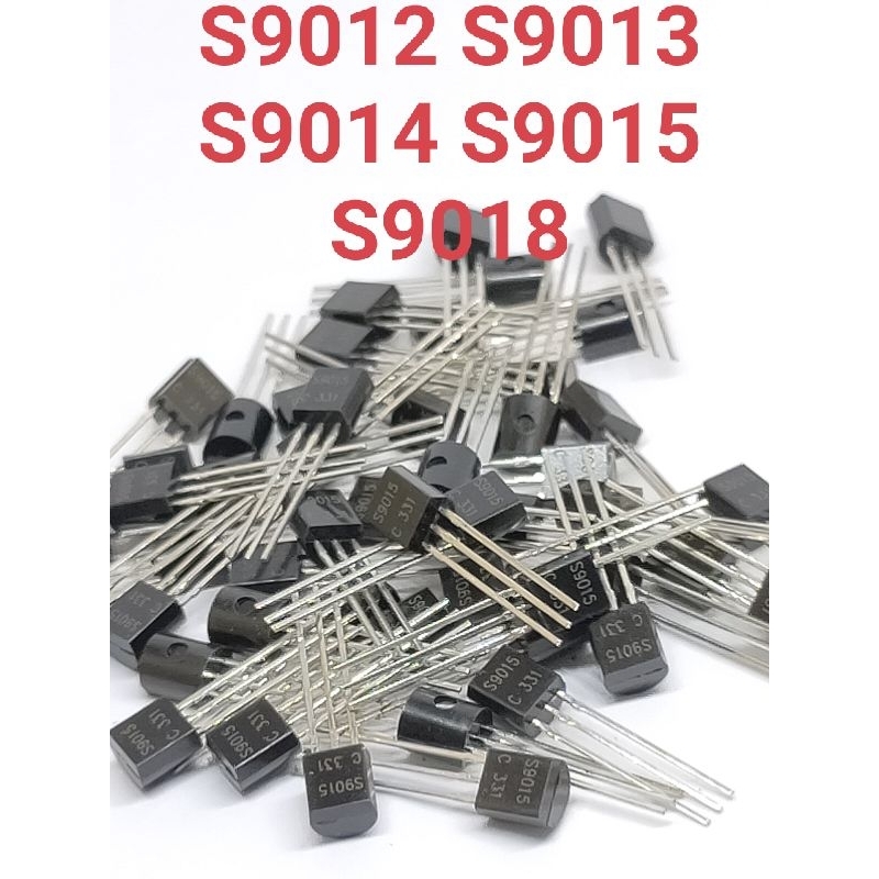 10 ชิ้น ทรานซิสเตอร์ S9012 S9013 S9014 S9015 S9018 | Shopee Thailand
