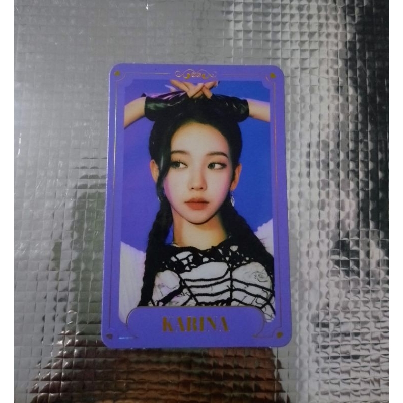 การ์ดแท้วง aespa คาริน่า Karina | Shopee Thailand