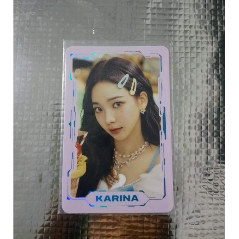 การ์ดแท้วง aespa คาริน่า Karina | Shopee Thailand