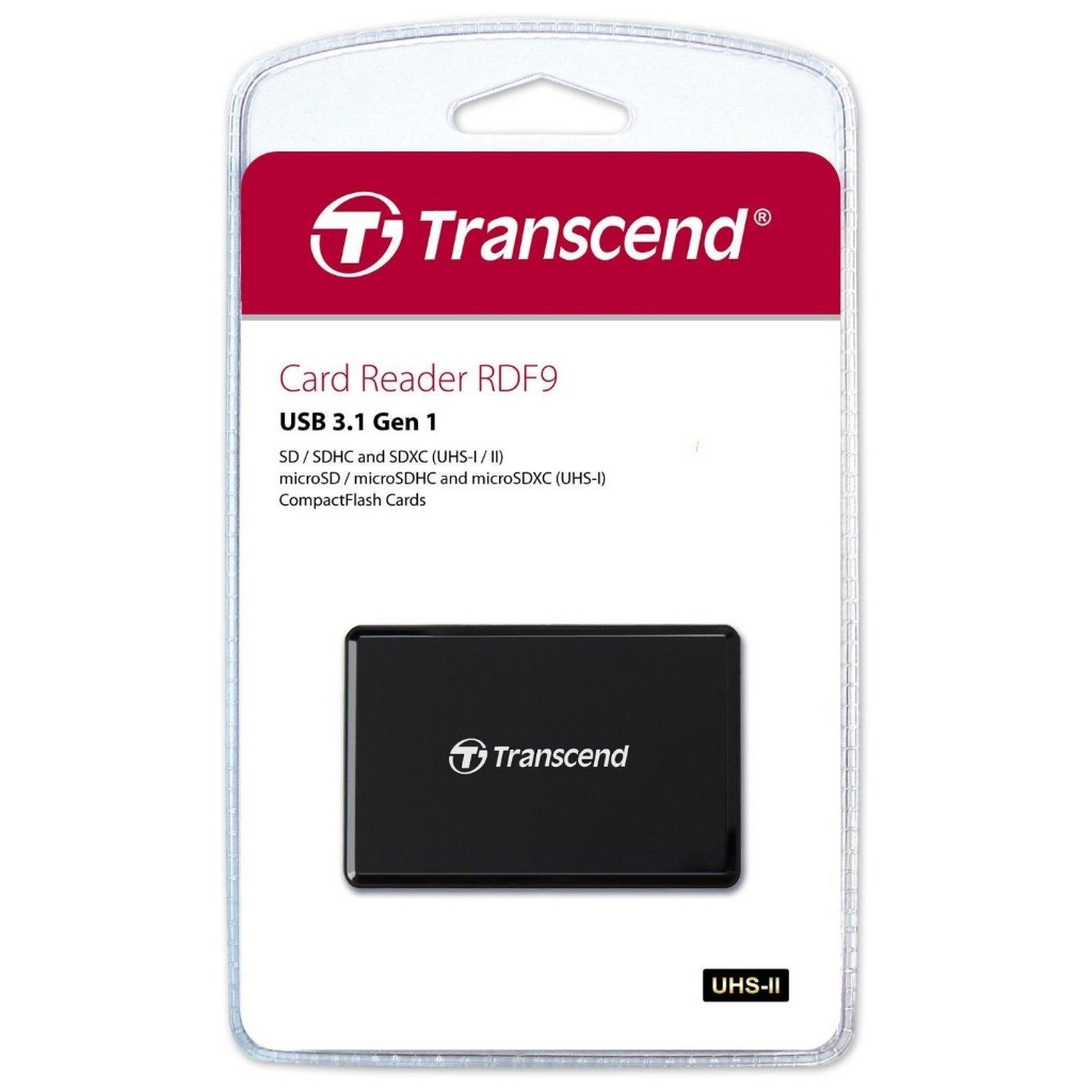 Transcend USB3.1 UHS-II All-In-One Card Reader | Shopee Thailand