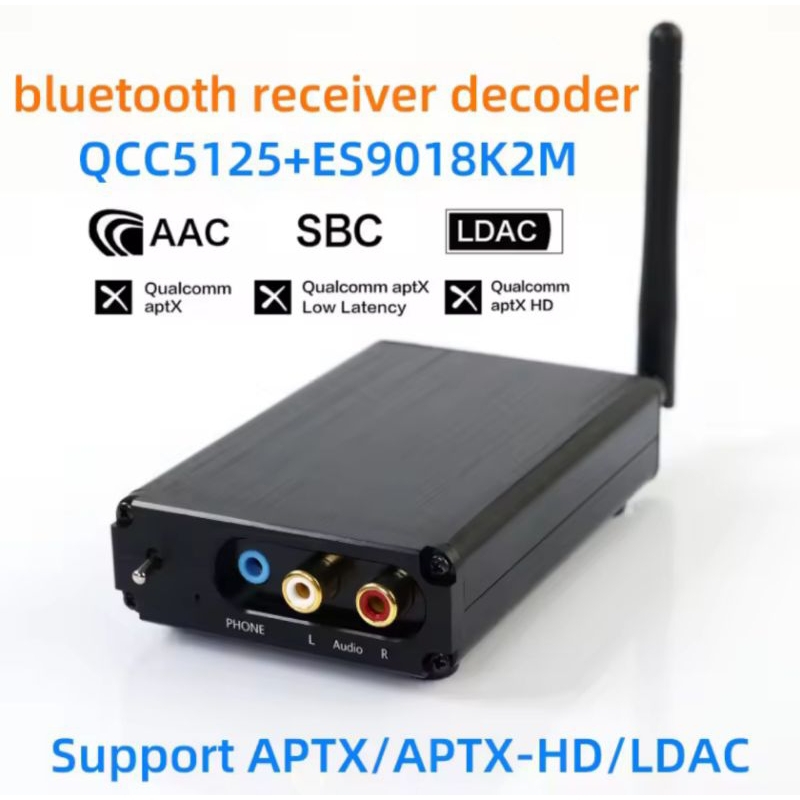 เครื่องรับสัญญาณบลูทูธQCC5125 | Shopee Thailand