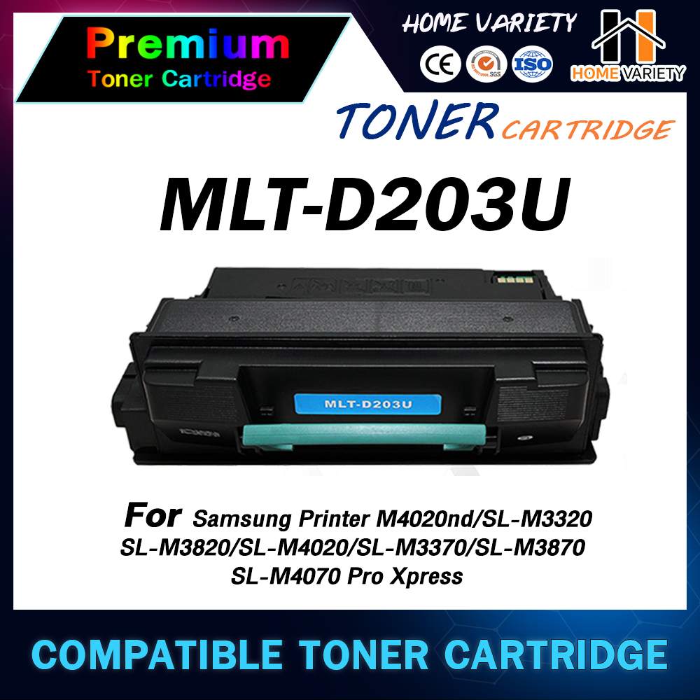 HOME Toner หมึกเทียบเท่า D203U/203U/D203/203 สำหรับ Samsung SL-M4020/SL ...