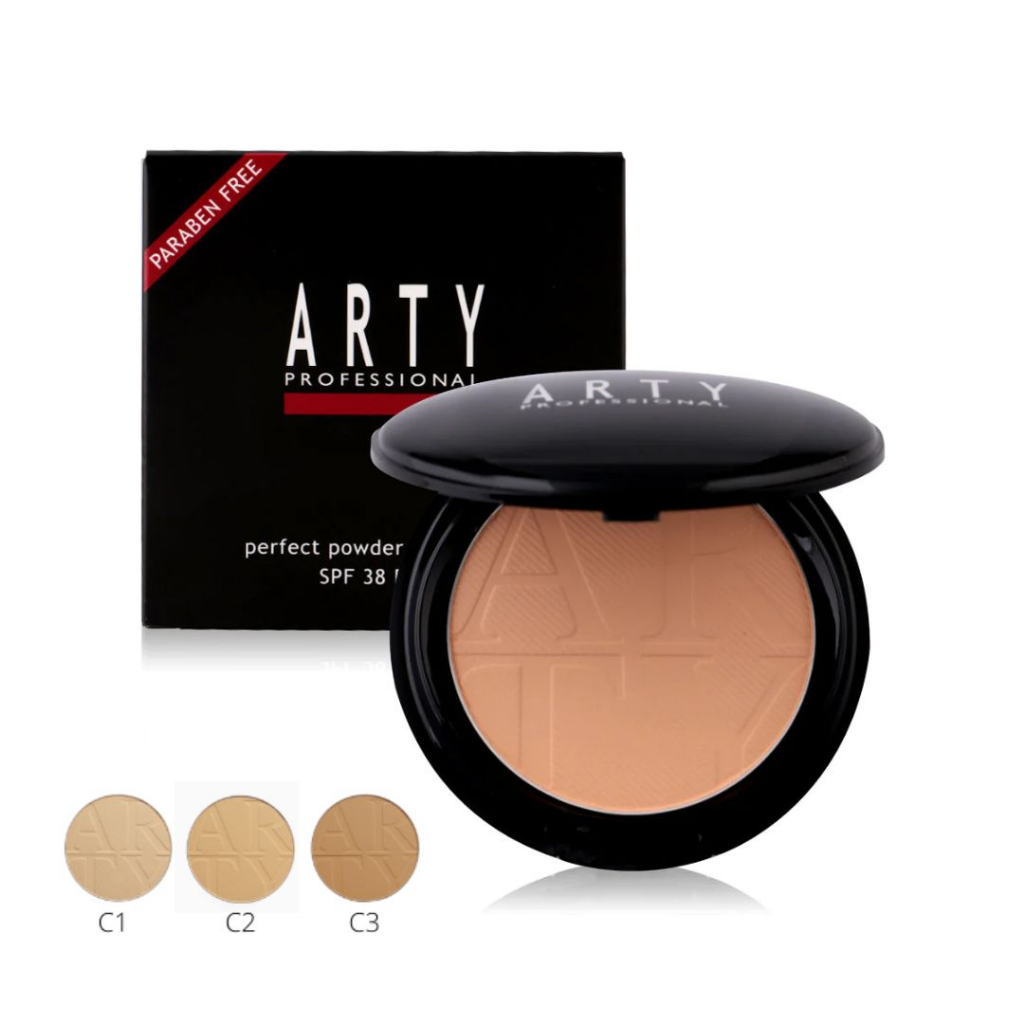 ARTY PROFESSIONAL PERFECT POWDER SPF38 PA++ สี C2 สำหรับผิวสองสี ...