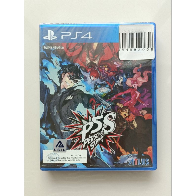PS4 Games : P5S PERSONA 5 Strikers โซน3 มือ2 & มือ1 NEW | Shopee Thailand