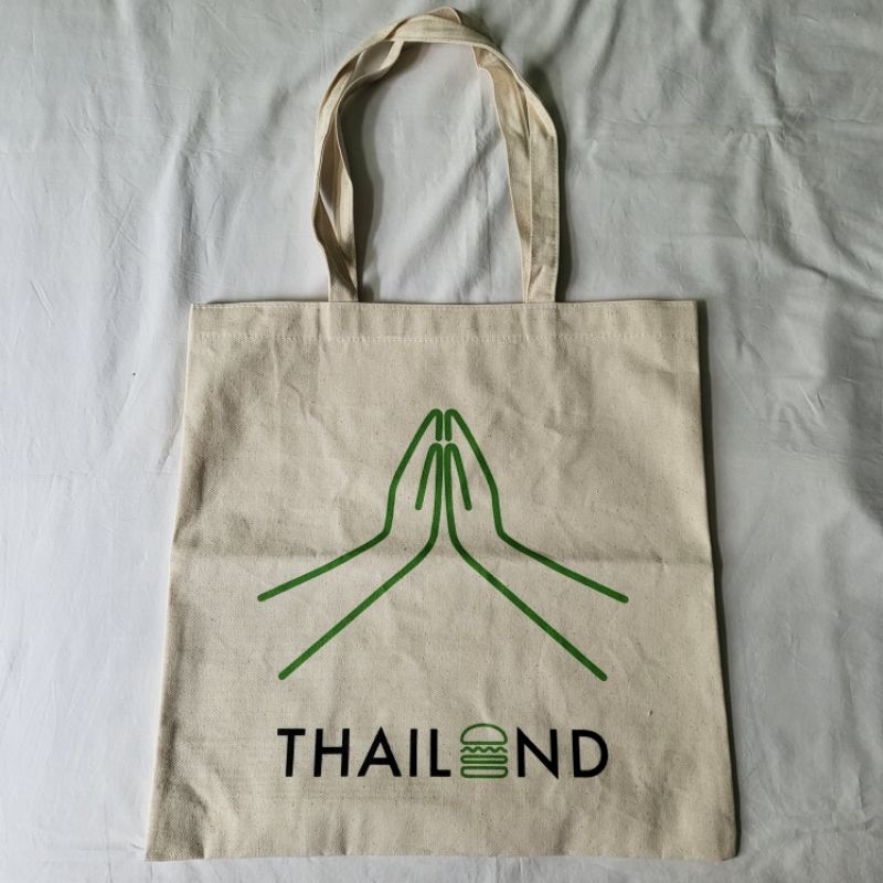 Shake Shack Tote bag Sawasdee thailand กระเป๋าผ้า ใส่ของ ใบใหญ่ เชคแชค ...