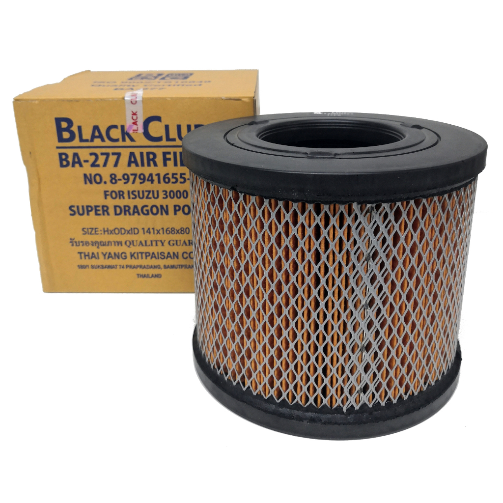 BlackClubs ไส้กรองอากาศอีซูซุ TFR 3.0, D MAX ,DRAGON EYES 3000 CC รหัส ...