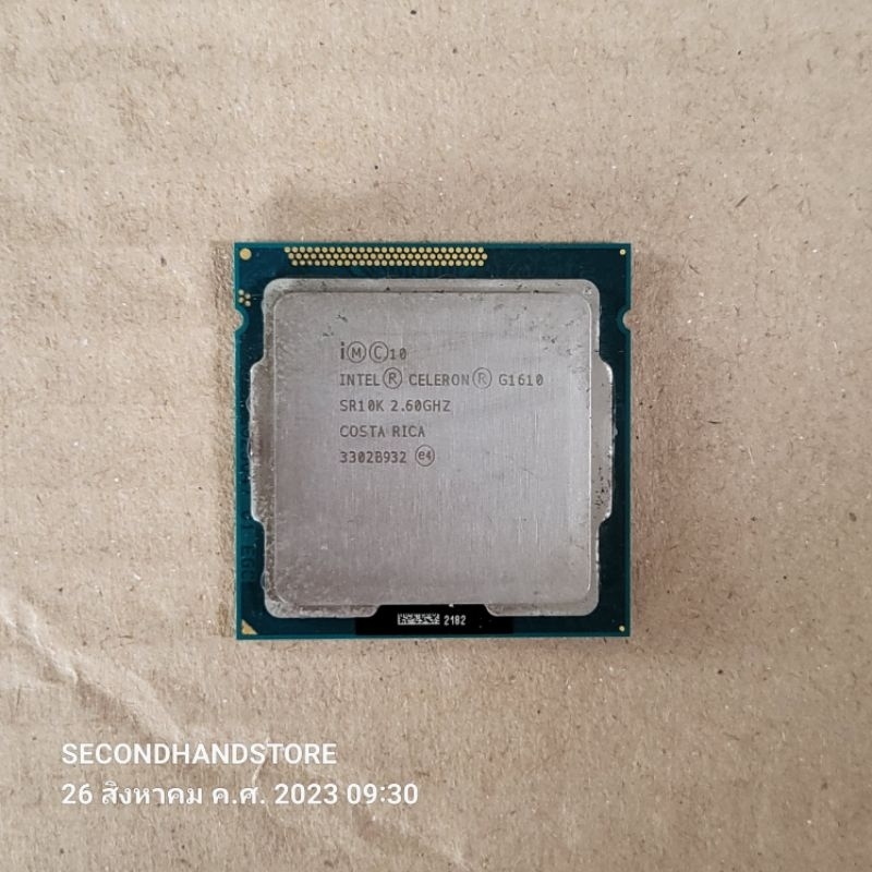 CPU INTEL CELERON G1610 2.60GHZ / SOCKET LGA1155 สำหรับ PC | Shopee ...