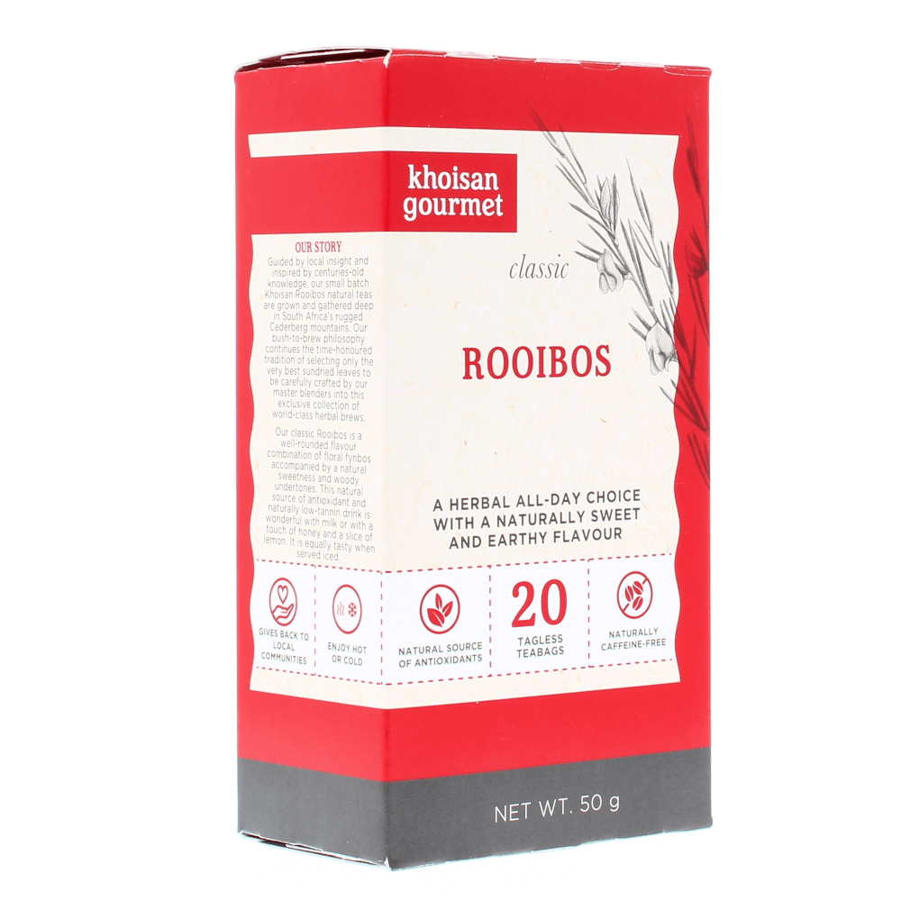 Khoisan Gourmet Rooibos ชารอยบอส ชาซอง จากแอฟริกาใต้ | Shopee Thailand