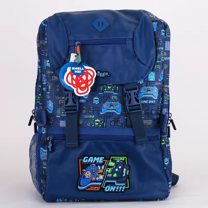 Smiggle Better Together Attach Foldover Backpack กระเป๋าเป้ขนาด 22 L ...