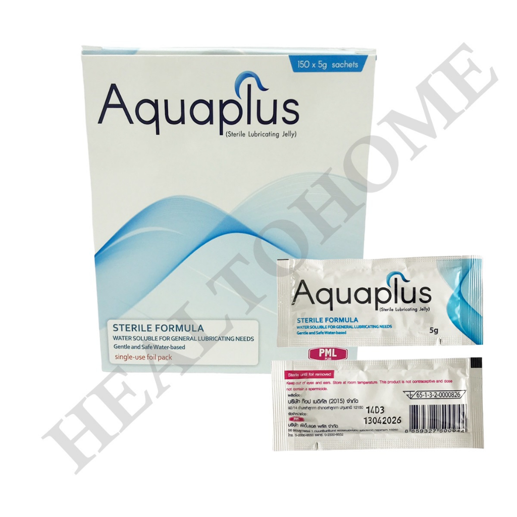 Aquaplus เจลหล่อลื่น แบบซอง 5 กรัม (x15 ซอง) | Shopee Thailand