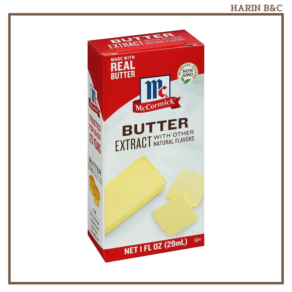 แม็คคอร์มิค บัตเตอร์ เอ็กซ์แทรค (กลินเนย) 29มล. / McCormick Butter ...