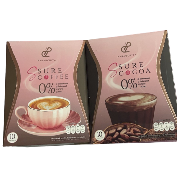 กาแฟปนันชิตา/โกโก้ปนันชิตา S sure coffee / S sure cocoa(10ซอง) | Shopee ...