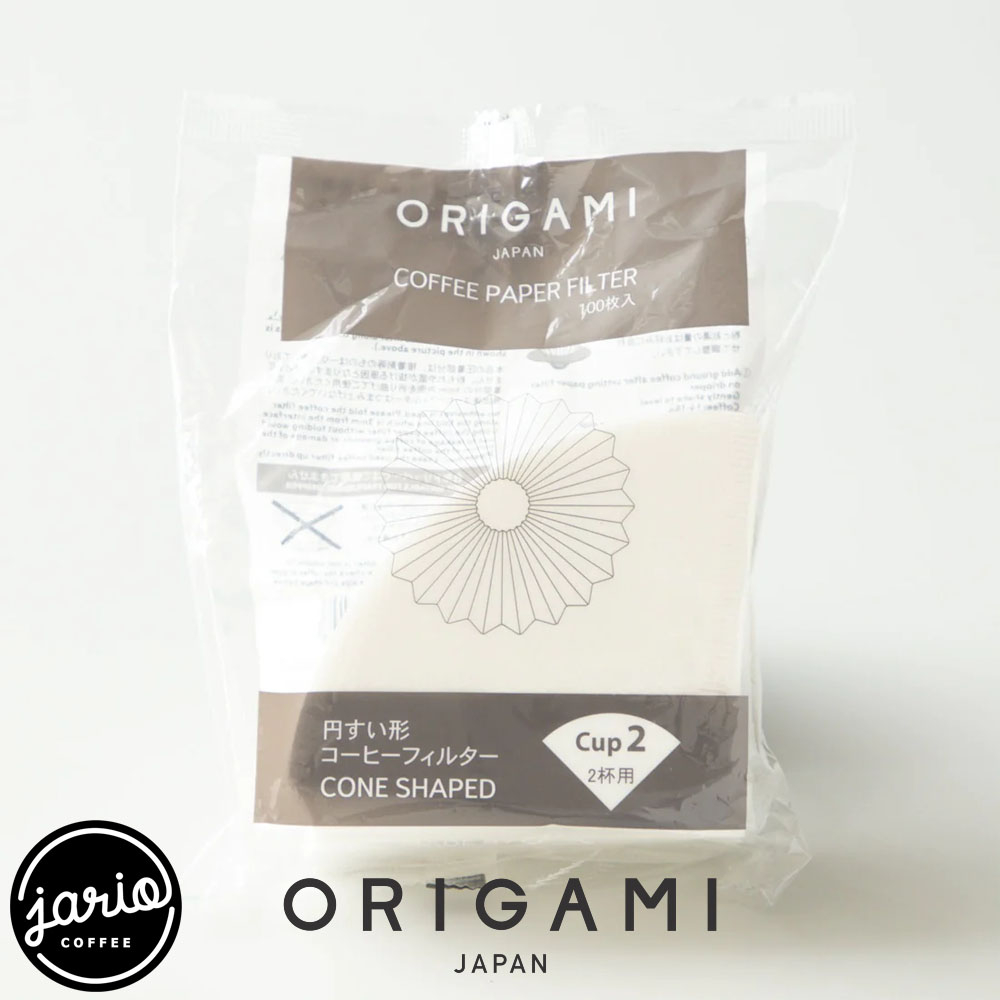 JARIO x ORIGAMI กระดาษกรองกาแฟ 2/4 Cup (แท้จากญี่ปุ่น) ORIGAMI Paper ...