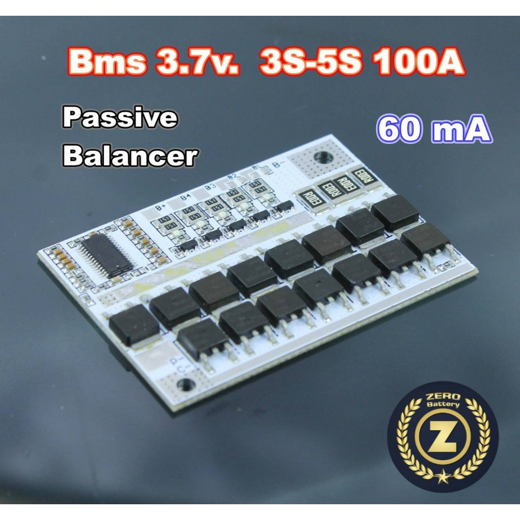 Bms 3.7v. 3S-5S 100A | Shopee Thailand