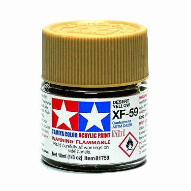 Tamiya Acrylic XF-59 Desert Yellow | Shopee Thailand