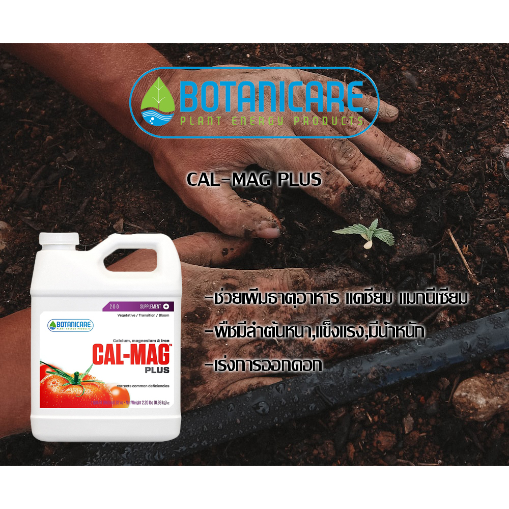 Botanicare Cal Mag Plus ปุ๋ยเสริมแคลเซี่ยมเพิ่มความแข็งแรงของต้นไม้ ...