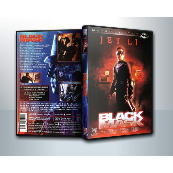 [ DVD Movie มีปก+สกรีนแผ่น ] Black Mask (1996) แบล็คแมสค์ ดำมหากาฬ ( 1 ...