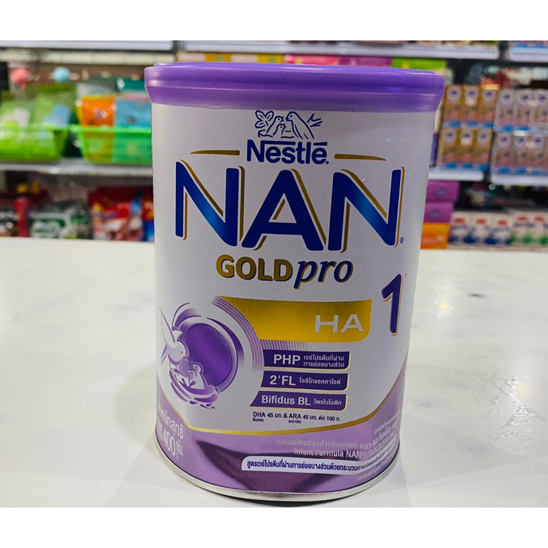NAN Gold Pro HA สูตร 1 400 กรัม (กระป๋องบุบ) | Shopee Thailand