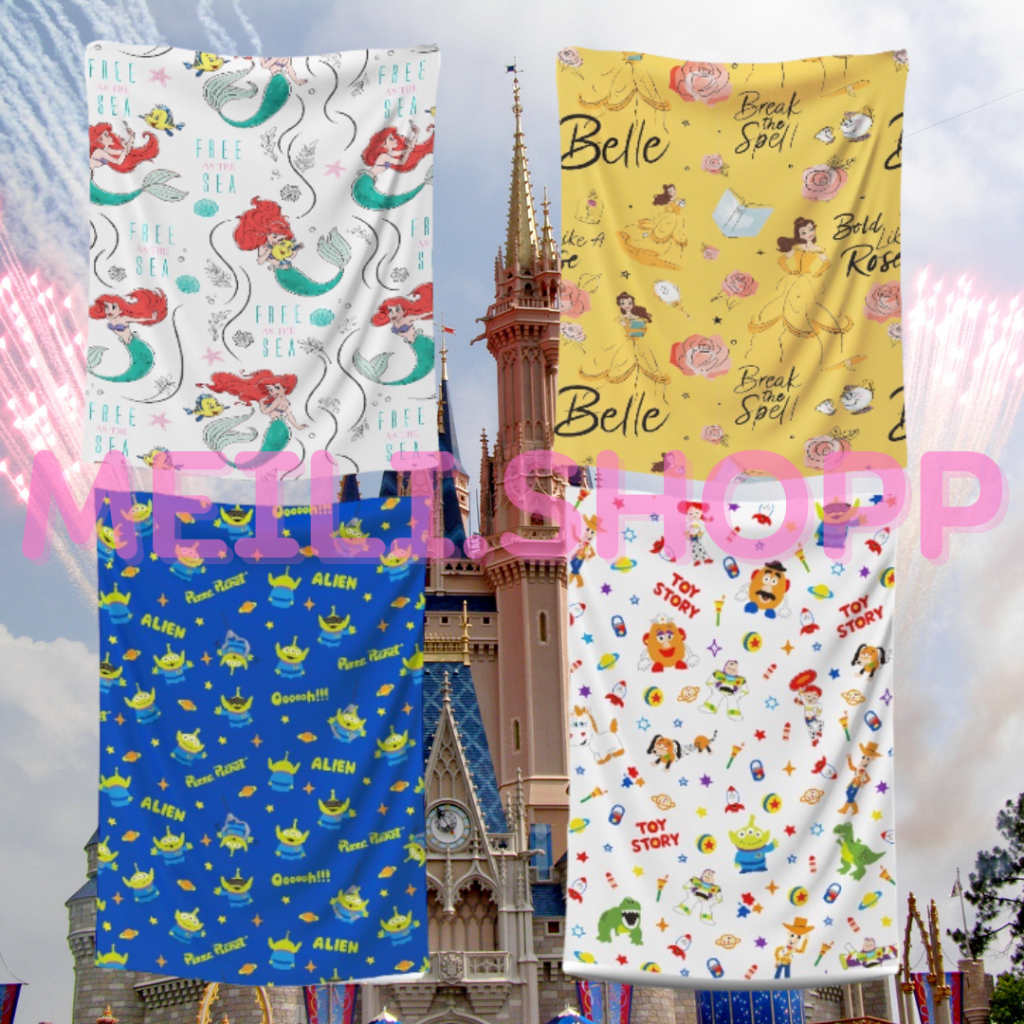 ผ้าห่ม พิมพ์ลาย Disney Princess/ Toy Story 100x150 cm ลิขสิทธิ์แท้ ...