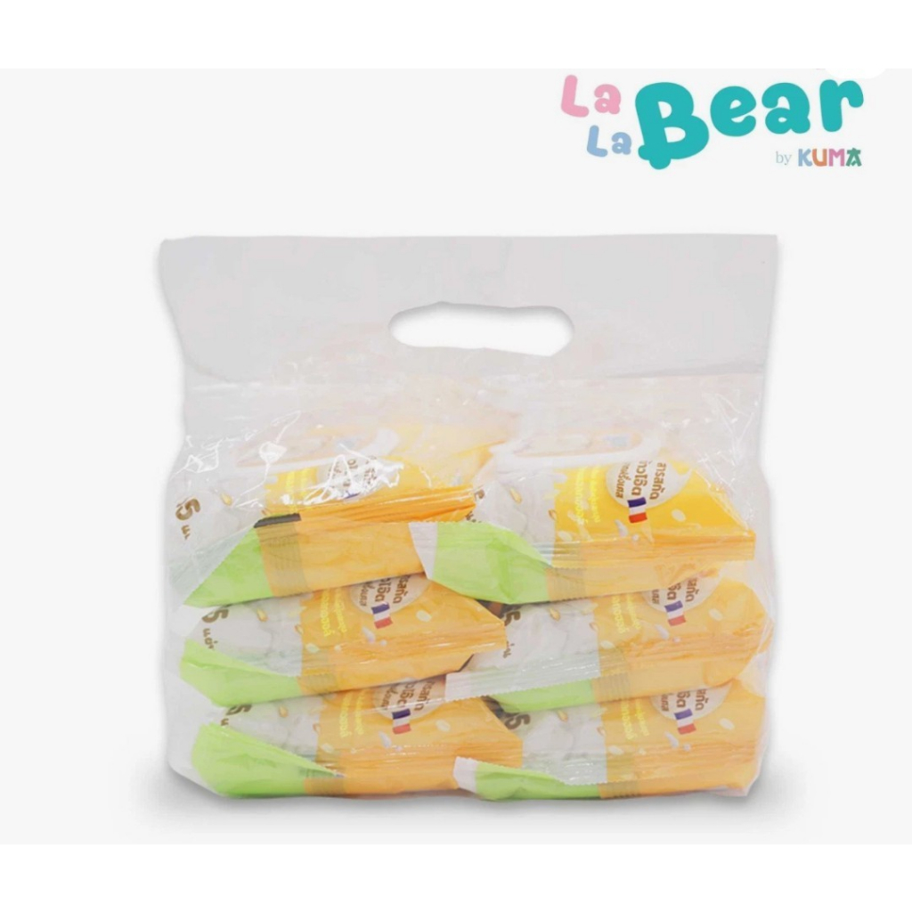 Lala Bear ทิชชูเปียก กลิ่นข้าวโอ๊ตจากฝรั่งเศส 65 แผ่น จำนวน 1 แพ็ก ...