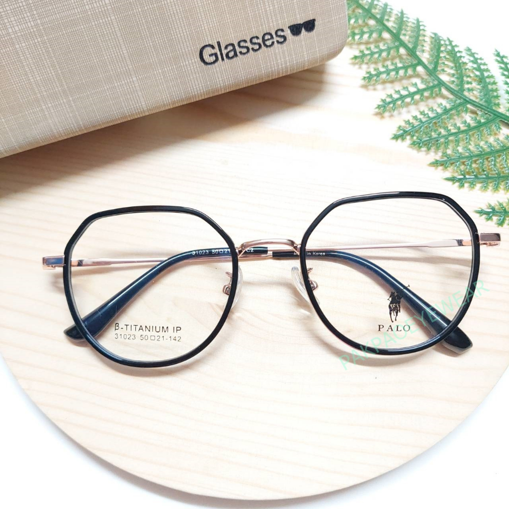 PAKPAOEYEWEAR รุ่น 31023 กรอบแว่นสำหรับตัดเลนส์สายตา B-Titanium IP ...