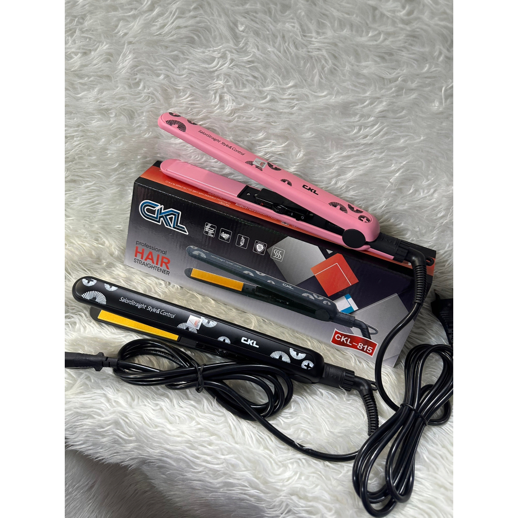 CKL-1060 CKL-815 เครื่องหนีบผม ที่หนีบผม ปรับความร้อน4ระดับ ร้อนเร็ว หนีบตรง ทำวอลลุ่ม งุ้มปลาย ...