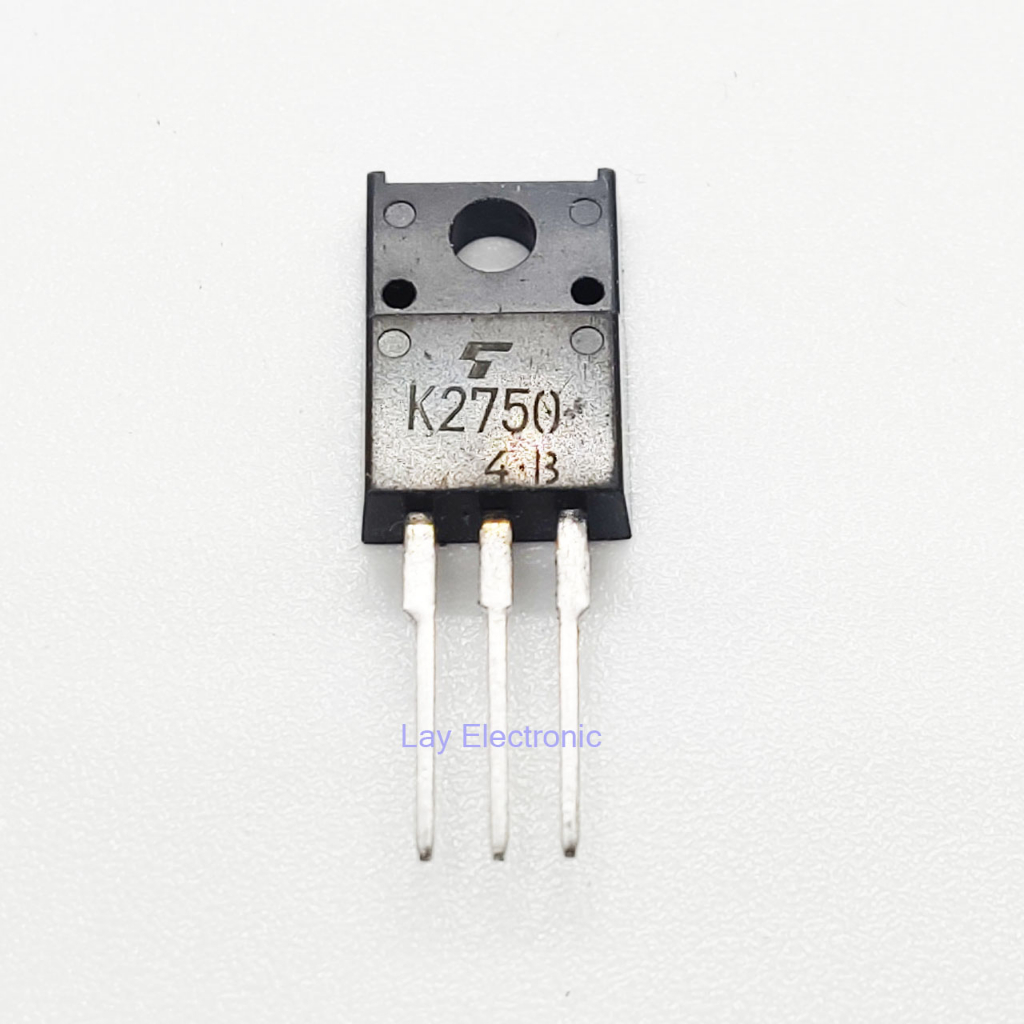 2SK2750 K2750 MOSFET 600V 3.5A 35W N-CHANNEL TOSHIBA (แท้) | Shopee Thailand