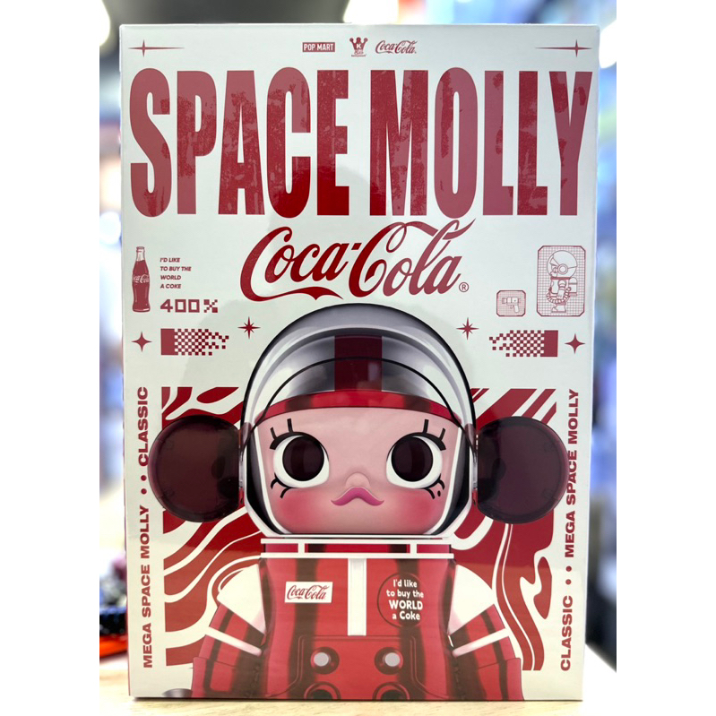 MEGA SPACE MOLLY 400% COCA-COLA CLASSIC (Coke Ver.2) | Shopee Thailand