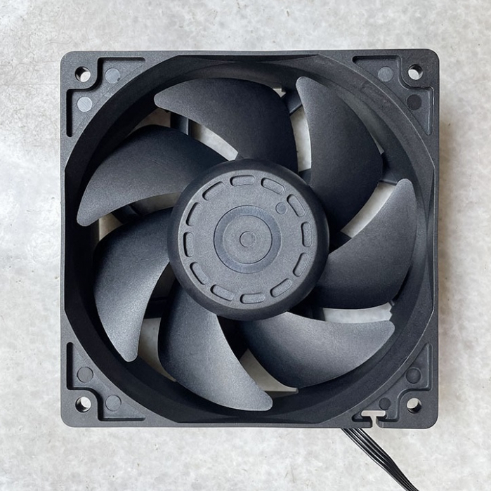 พัดลม Hi-Speed 5,000RPM Miner Fan 12038 4Pin PWM 12V 120mm. | Shopee ...