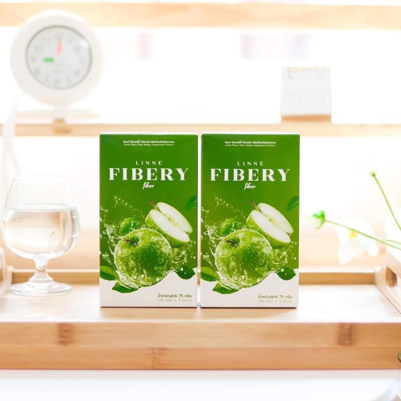 ลินเน่แอปเปิลเขียว Linne Fibery fiber 1แถม1 | Shopee Thailand