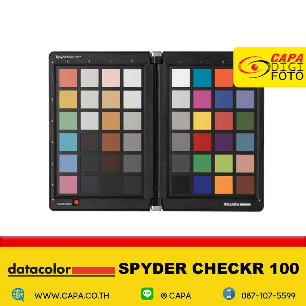 SPYDER CHECKR CHECKER 100 SCK100 อุปกรณ์ควบคุมสี | Shopee Thailand