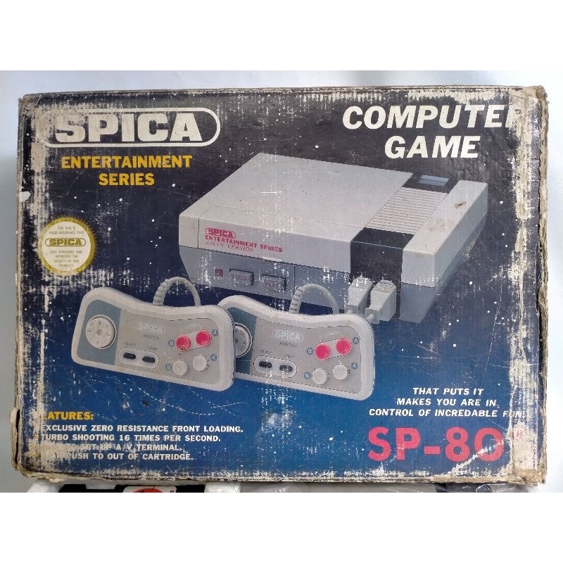 SPICA Entertainment 8 bit NES Asia Version SP-80 เล่นได้ปกติ หม้อแปลงไฟ ...