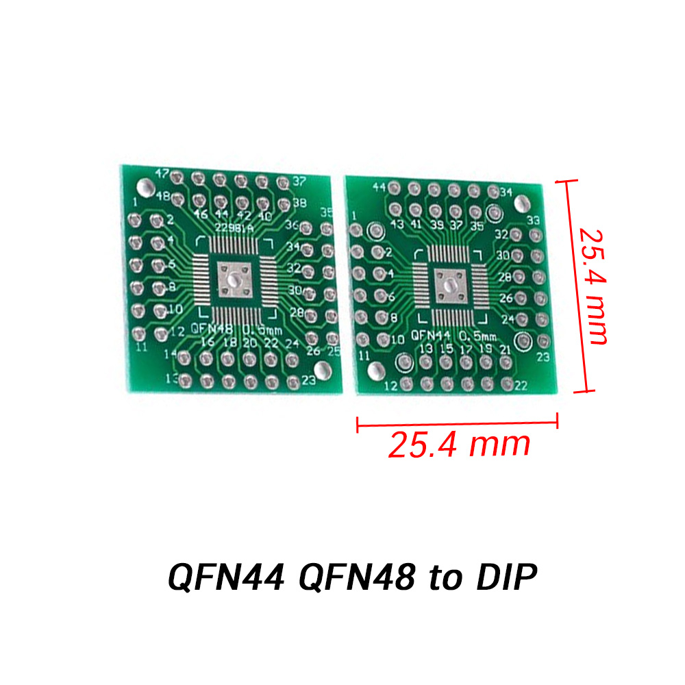 พีซีบี บอร์ดแปลง SMD TQFN TQFP QFN SOP SSOP TSSOP to DIP DIL 2.54 SOP8 ...